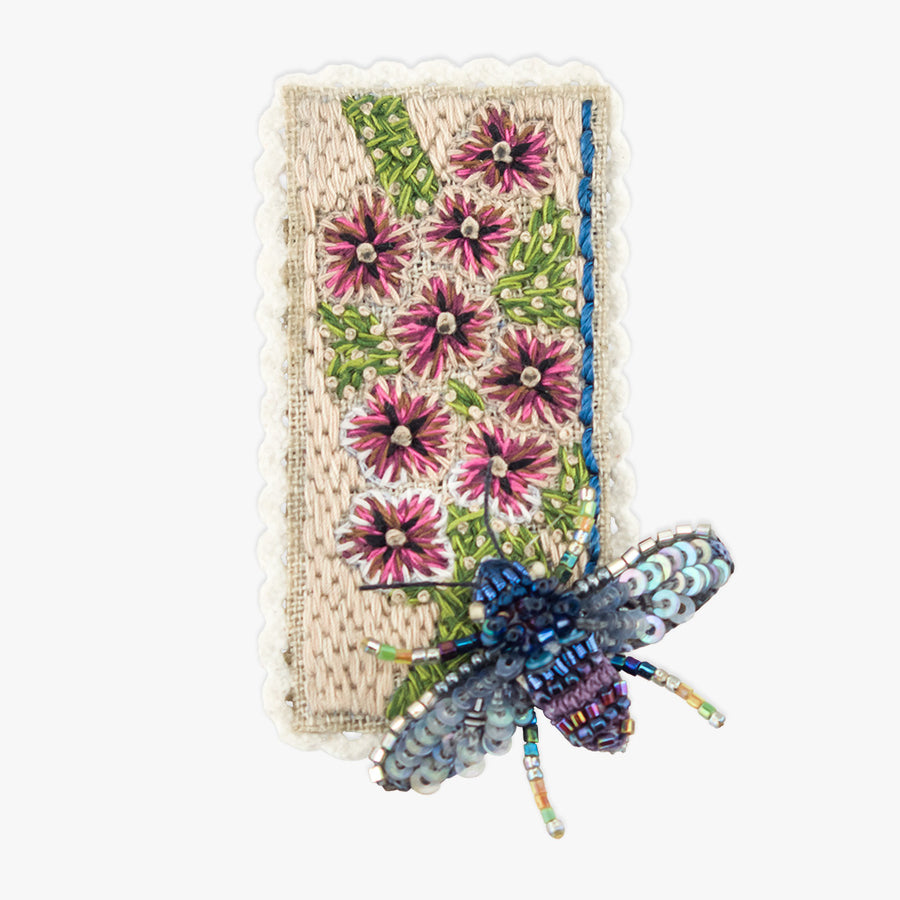 Trovelore Beaded Brooches – petal & pins